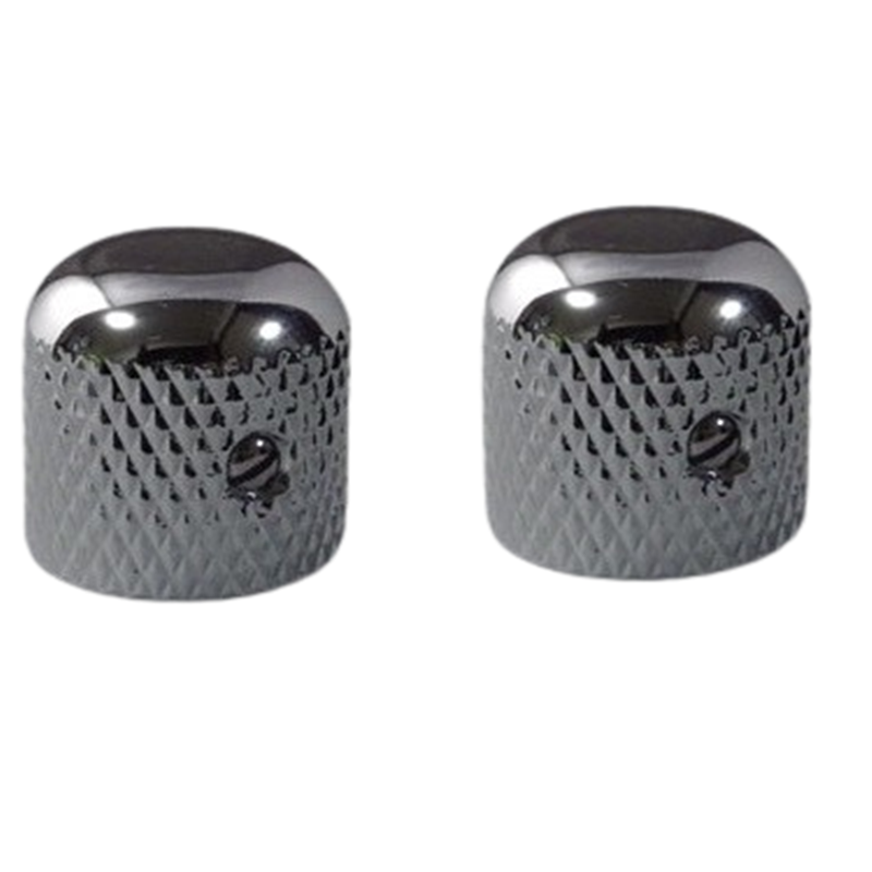 Montreux Guitars Chrome Clone Dome Knobs For Vintage 50s Telecaster HW ...