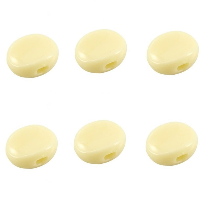 Kluson Butterbean Replacement Tuner Buttons (6) - Parchment ...