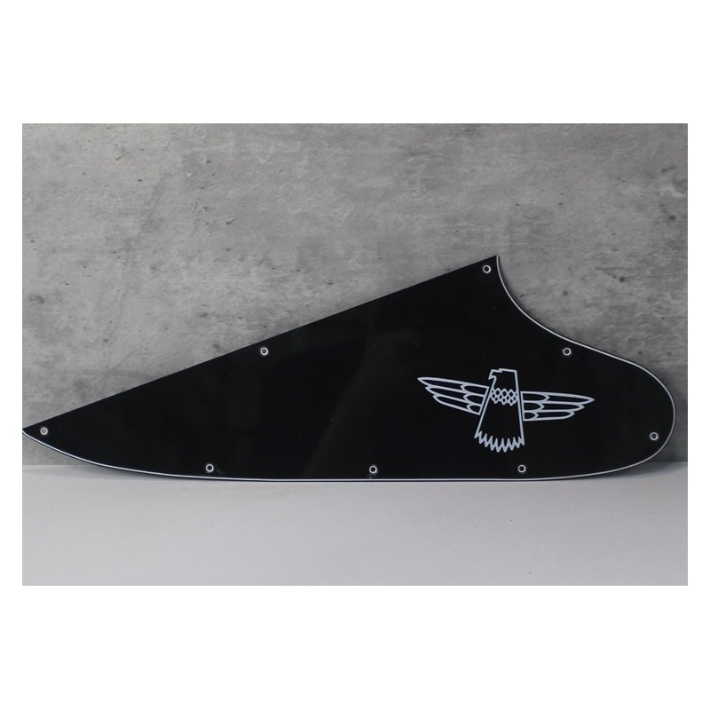Pickguard For Gibson Thunderbird w Accurate Screen White Logo - Black ...