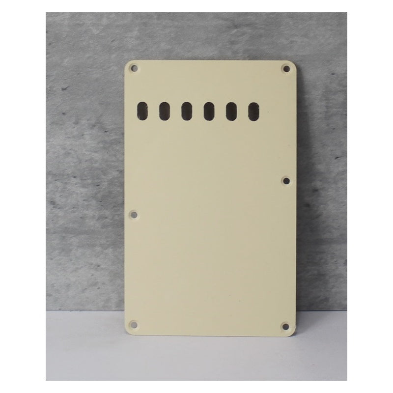 Tremolo Cover Back Plate For Fender Stratocaster - Cream 1 Ply 1.4mm ...