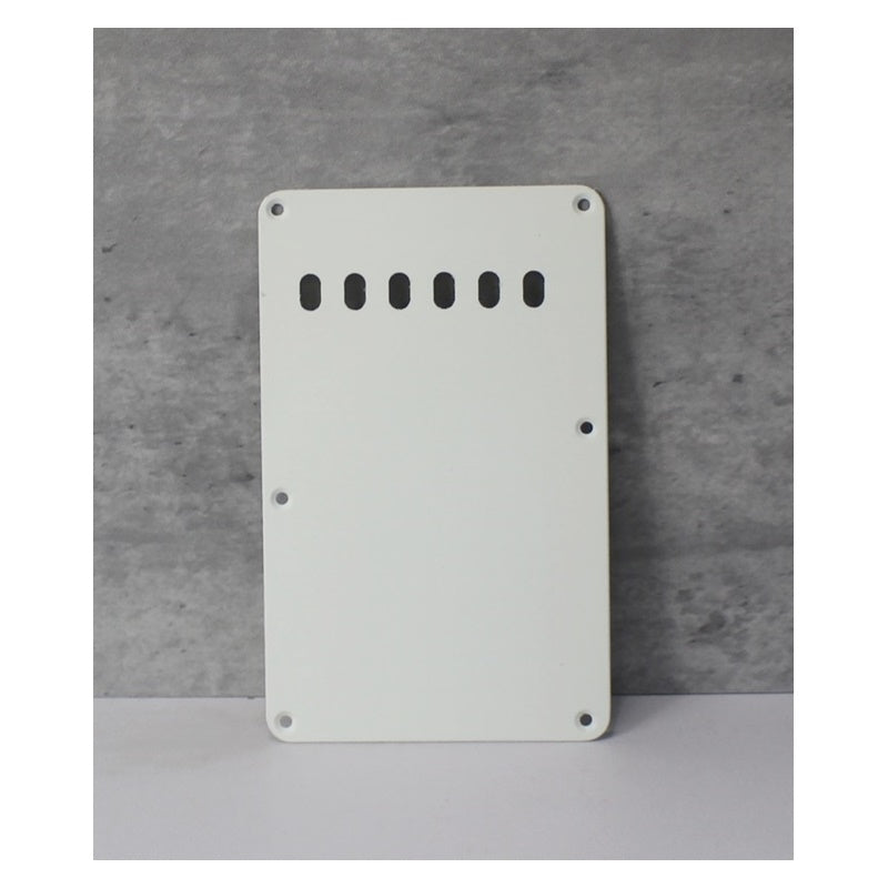 Tremolo Cover Back Plate For Fender Stratocaster V1 - White 1 Ply ...